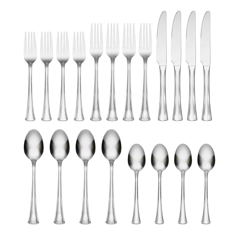 Hampton Forge Avalon 20 Piece Flatware Set & Reviews | Wayfair